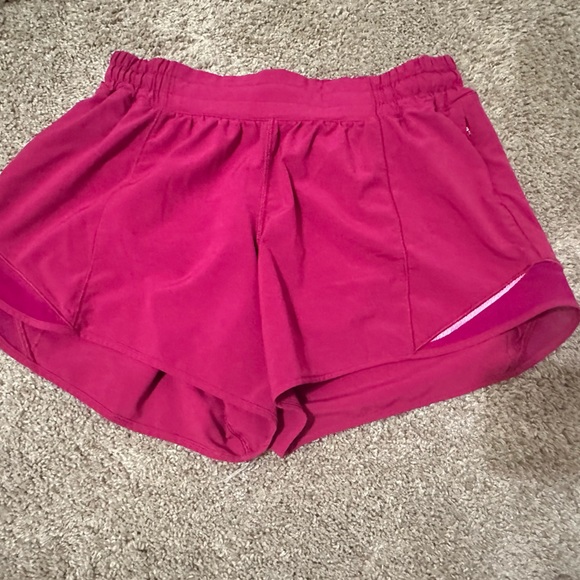 lululemon athletica | Shorts | Rare Lululemon Dark Pink Color Is Not ...